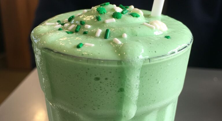 Delicious Shamrock Shake: A Minty Treat at Home 🍦🍀 - Gains gourmet