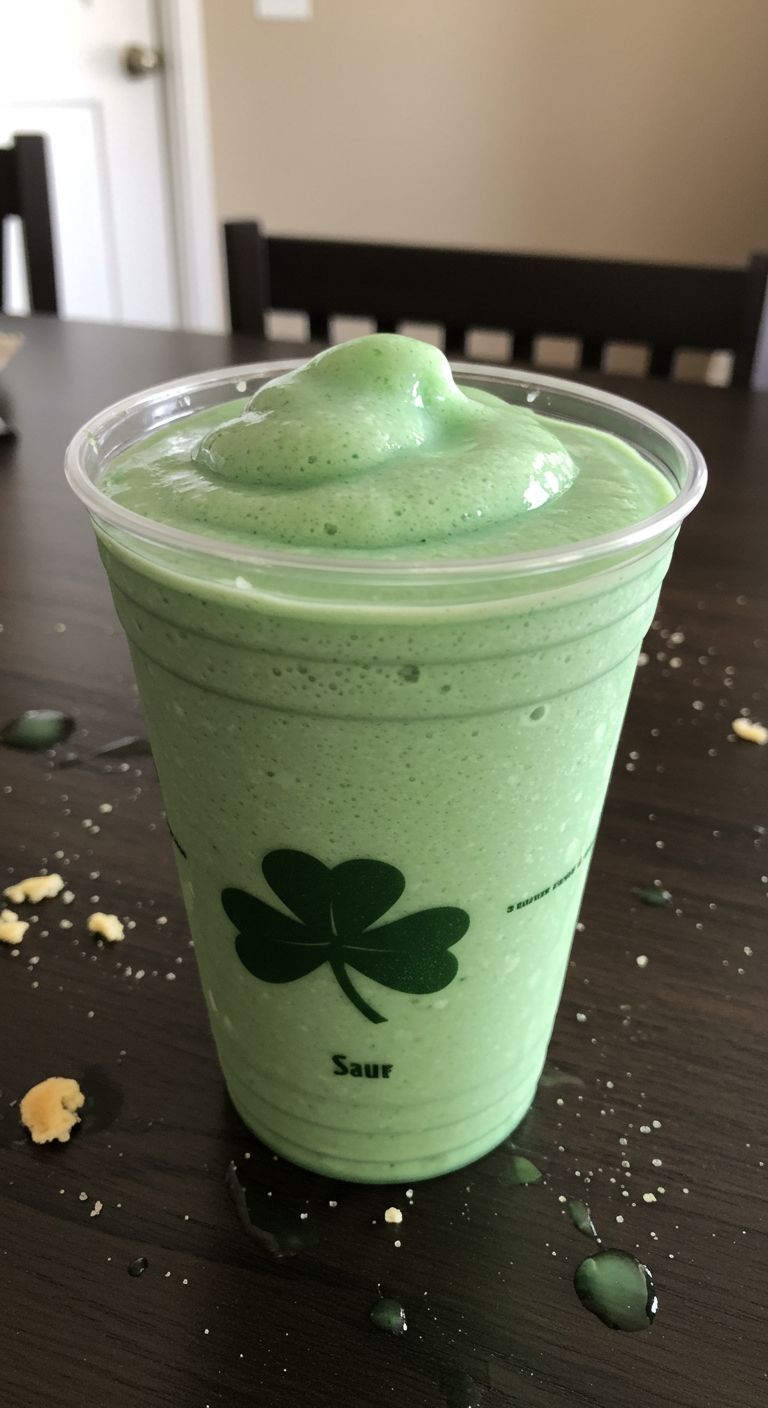 Delicious Shamrock Shake: A Minty Treat at Home 🍦🍀 - Gains gourmet